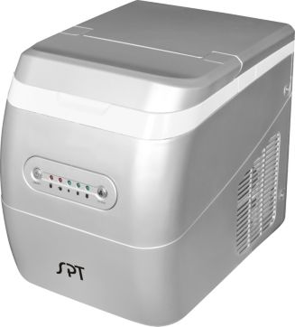 SPT Portable Ice Maker - Silver - Macy's