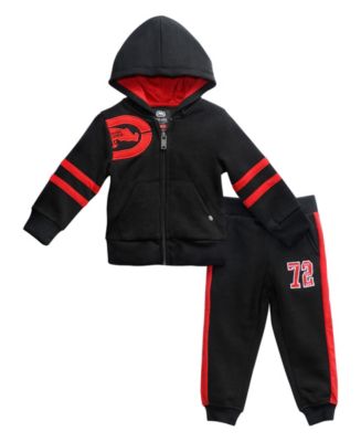 Ecko Toddler Boys 2-Pieces Full-Zip Rhino Hoodie and Jogger Pants Set ...