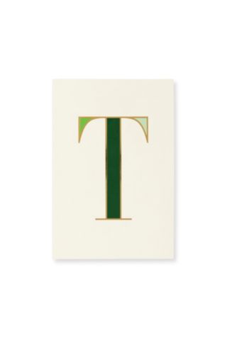 Kate Spade New York It's Personal Initial Collection Notepad, T - Macy's