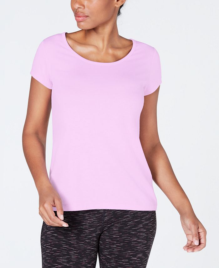 Ideology Mesh Back T Shirt Created For Macys Macys