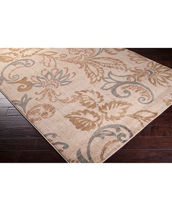Surya Riley RLY-5023 Pear 2' x 7'5" Runner Area Rug - Macy's