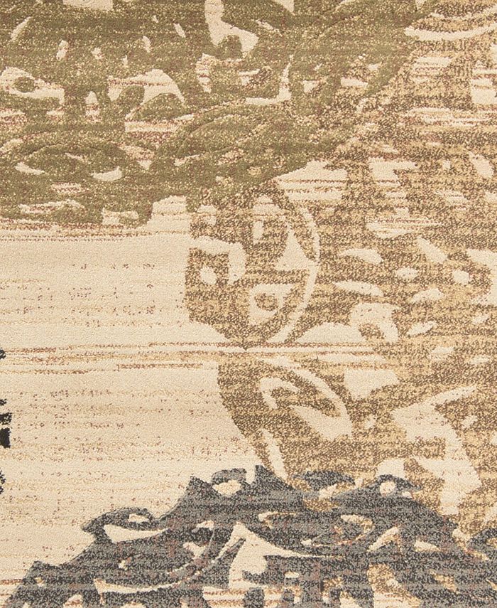 Surya Riley RLY-5051 Butter 4' x 5'5" Area Rug - Macy's