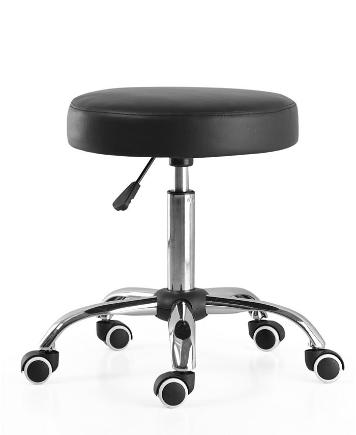 Furniture Urban Living Round Rolling Office Stool - Macy's