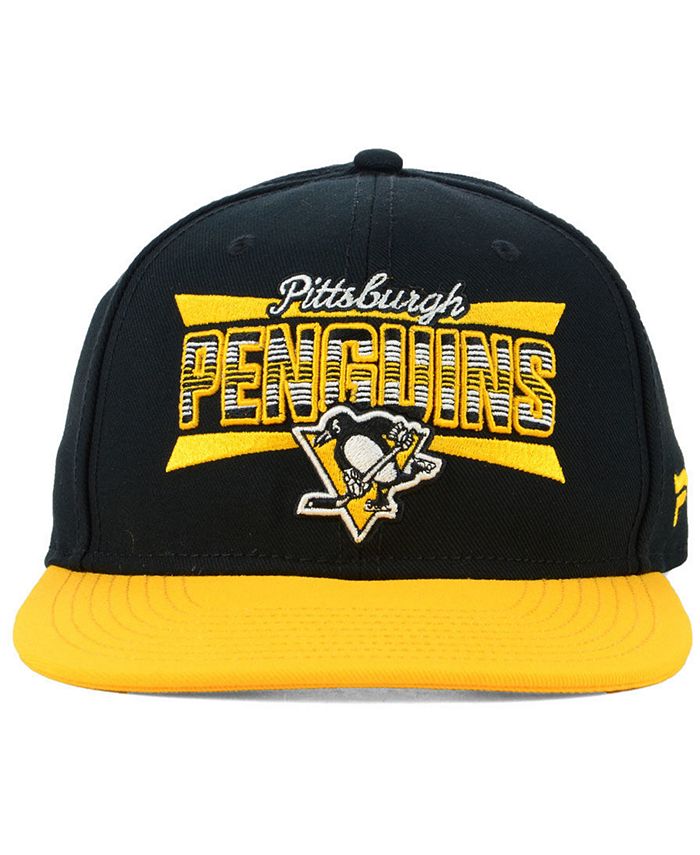 Authentic NHL Headwear Pittsburgh Penguins Combo Emblem Snapback Cap ...