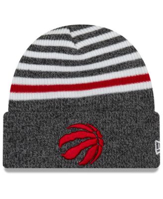 New Era Toronto Raptors Striped Cuff Knit Hat - Macy's