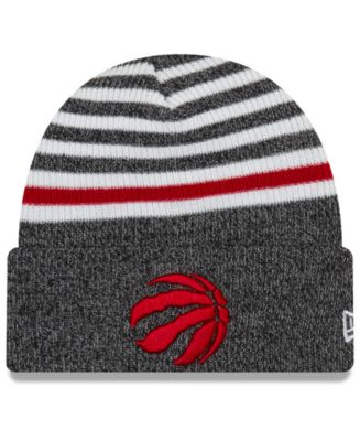 New Era Toronto Raptors Striped Cuff Knit Hat - Macy's
