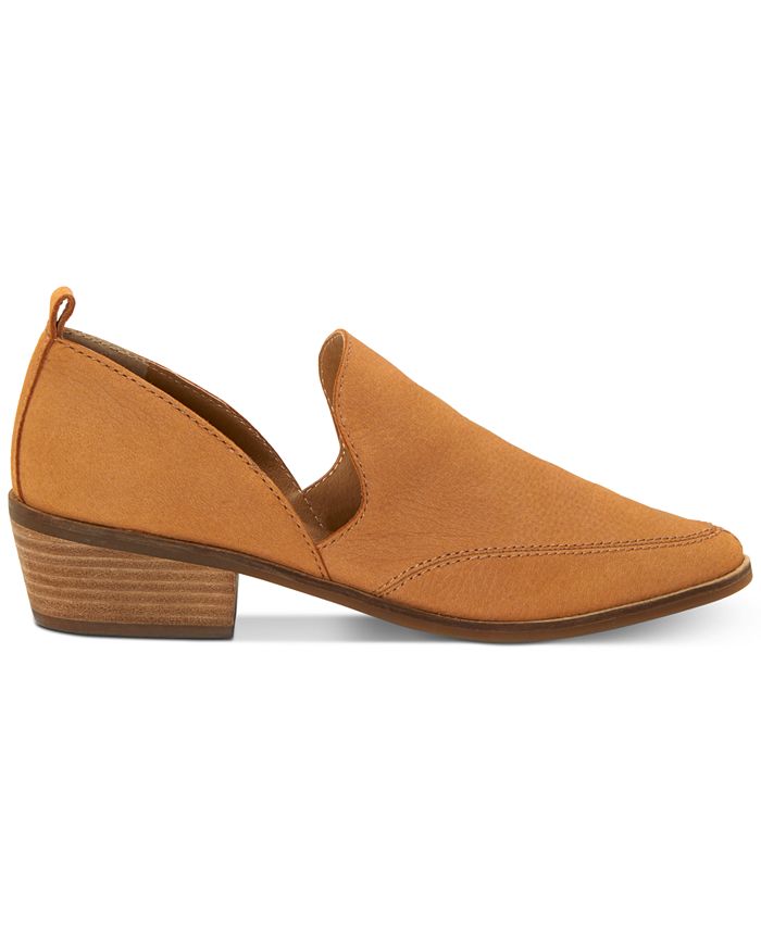 Lucky Brand Women's Mahzan Chop-out Pointed Toe Loafers - Macy's