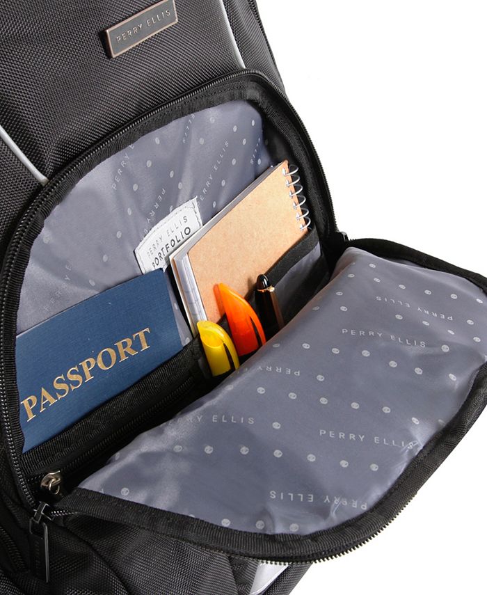 Perry Ellis 350 Laptop Backpack - Macy's