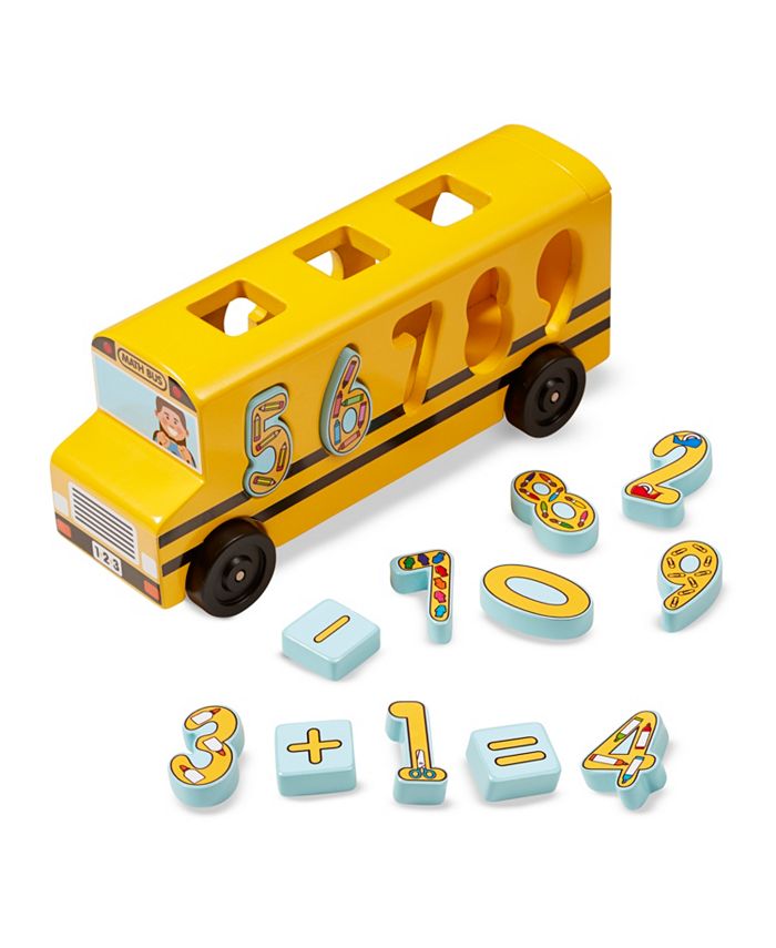 Melissa and Doug Number Matching Math Bus - Macy's
