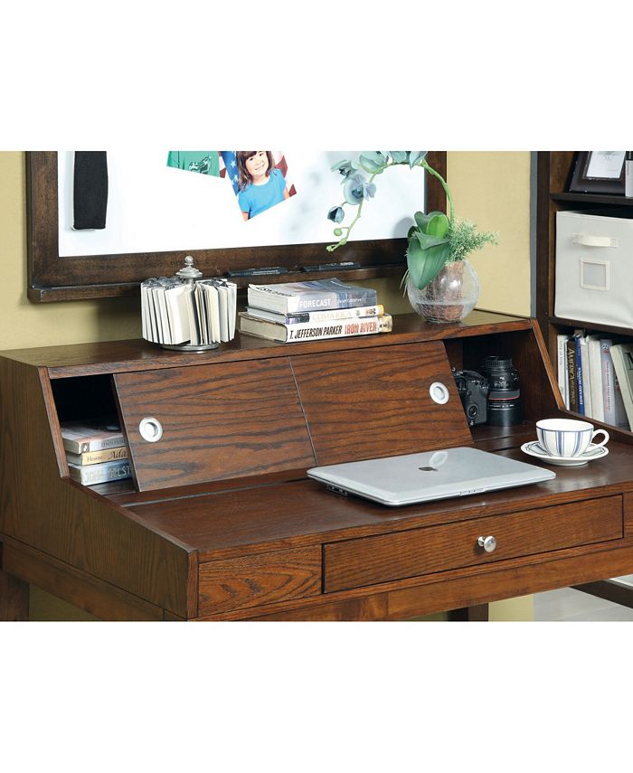 Furniture of America Butch Cherry Writing Desk - Macy's