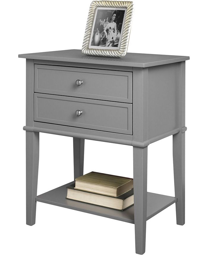 Ameriwood Home Cottage Hill Accent Table With 2 Drawers - Macy's