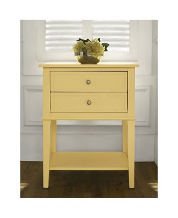 Ameriwood Home Cottage Hill Accent Table With 2 Drawers - Macy's