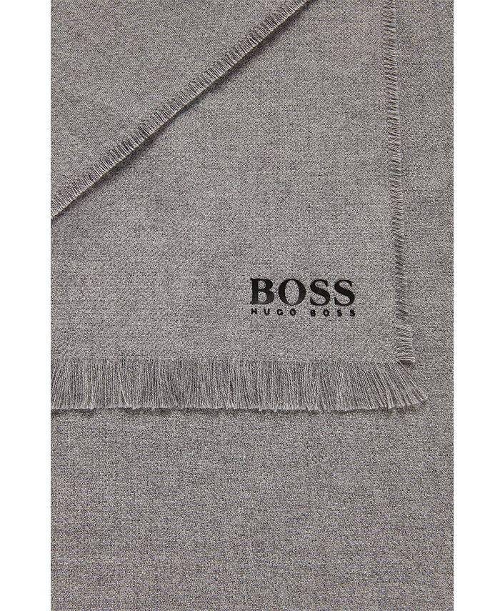 Hugo Boss Men's Pinstripe Scarf - Macy's