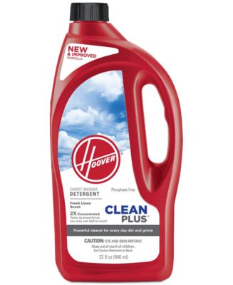 Hoover Clean Plus 2X Carpet Washer Solution, 32-oz. - Macy's