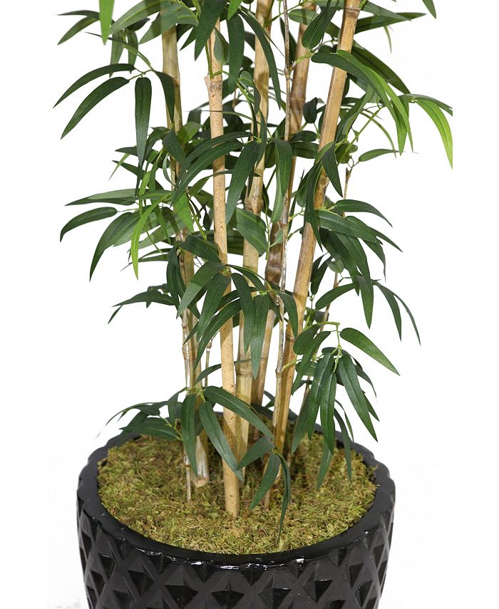 Vintage Home 78" Tall Bamboo Tree In Planter - Macy's