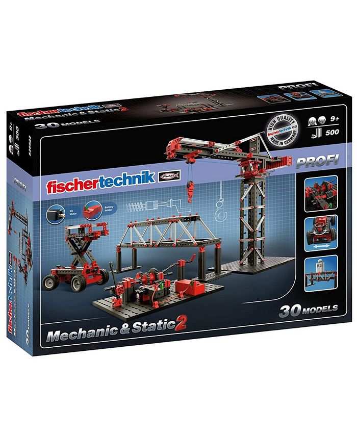 Fischertechnik Mechanic + Static 2 Building Kit - Macy's