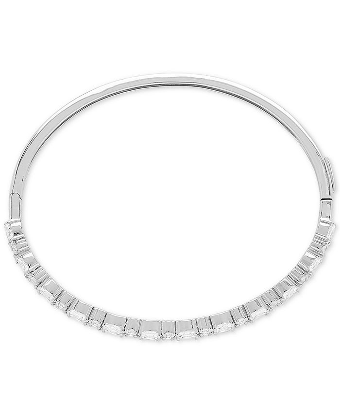Arabella Cubic Zirconia Bangle Bracelet in Sterling Silver & Reviews ...