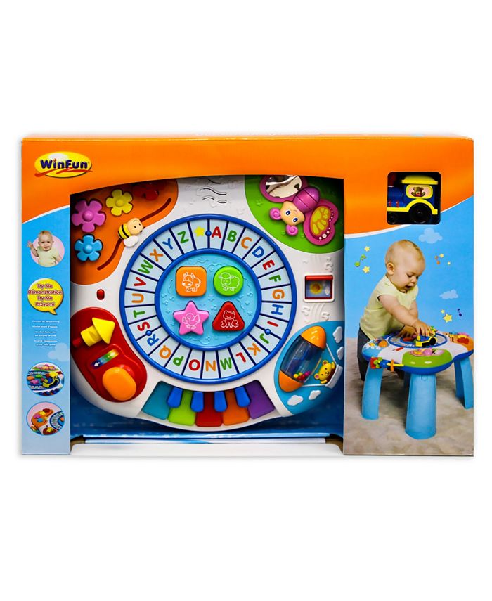 Winfun Letter Train and Piano Activity Table - Macy's