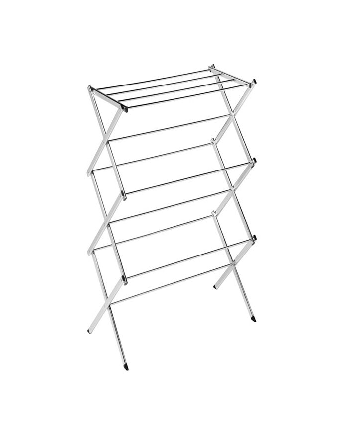 Honey Can Do Slim Com Chrome Drying Rack Dry 09464 Chrome