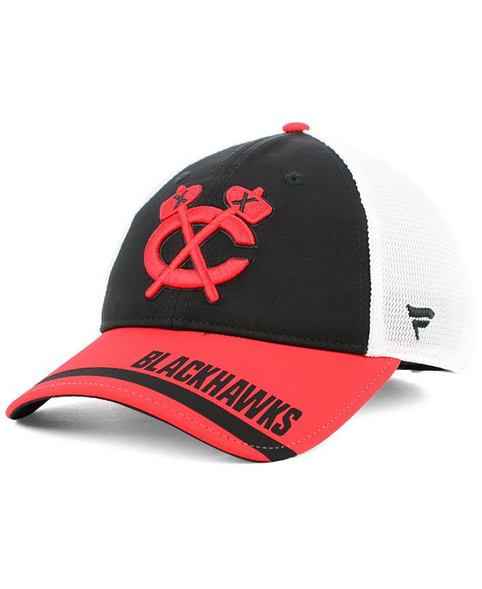 Authentic NHL Headwear Fanatics Chicago Blackhawks Iconic Tech Trucker ...