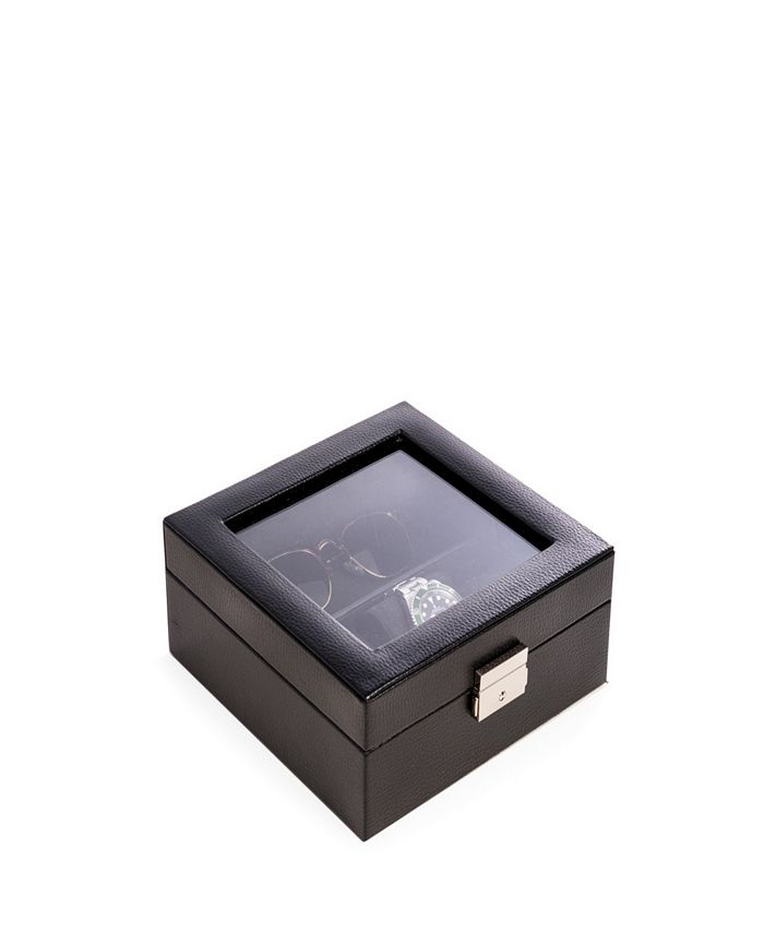 Bey-Berk Leather Watch Box - Macy's