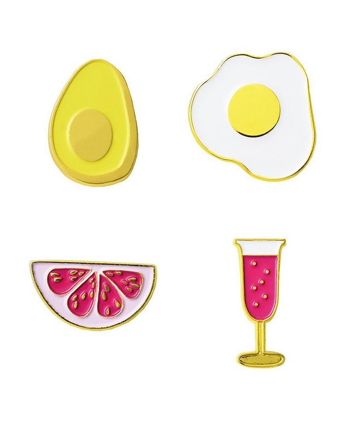 Mara-Mi Brunch Enamel Pins - Macy's