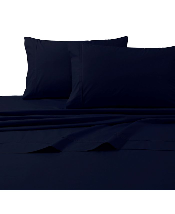 Tribeca Living 300 Thread Count Cotton Percale Extra Deep Pocket Twin ...