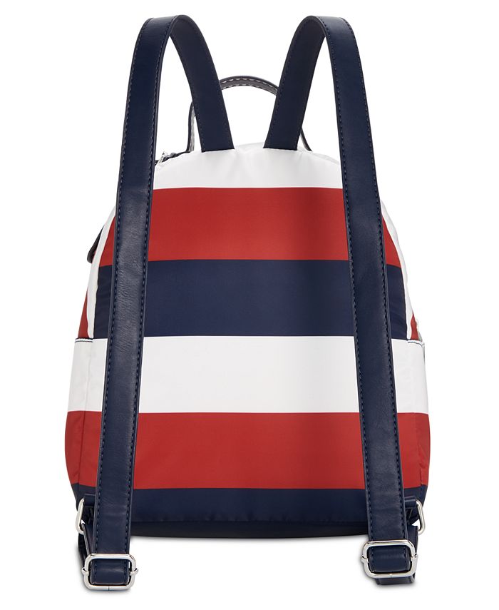 Tommy Hilfiger Julia Rugby Stripe Backpack - Macy's