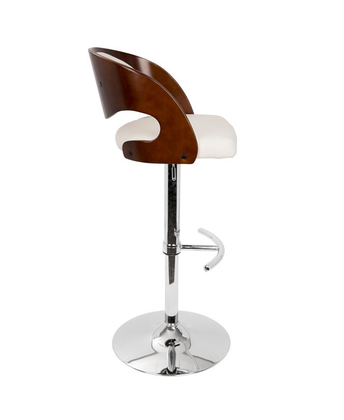 Lumisource Pino Adjustable Barstool - Macy's