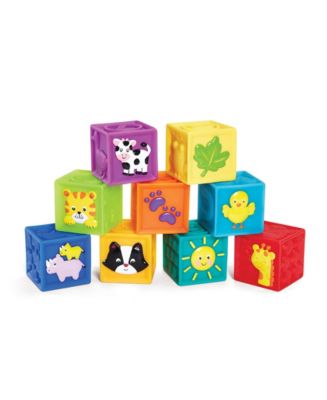 Earlyears Squeak 'N Stack Blocks - Macy's