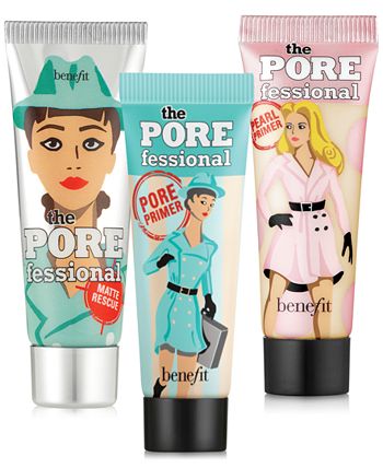 Benefit Cosmetics Benefit 3-Pc. Meet The POREfessionals Mini Primer Set ...