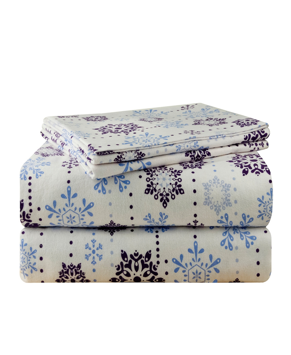 Click here for Pointehaven Snow Drop Luxury Weight Flannel Sheet... prices