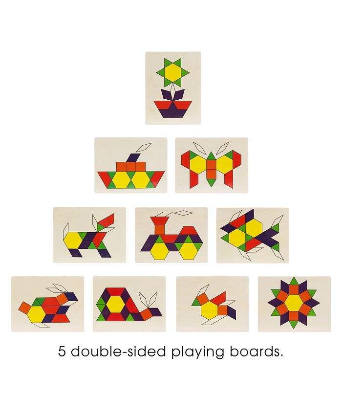 Trademark Global Kids Tangrams Toy Set By Hey Play - Macy's
