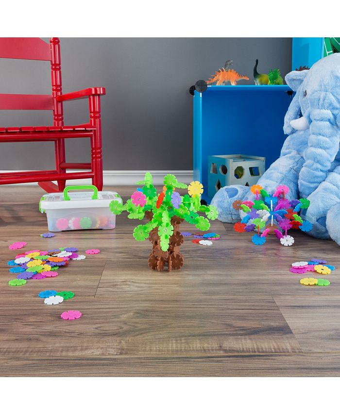 Trademark Global Imagination Flakes, Interlocking Plastic Disc Toy Set ...