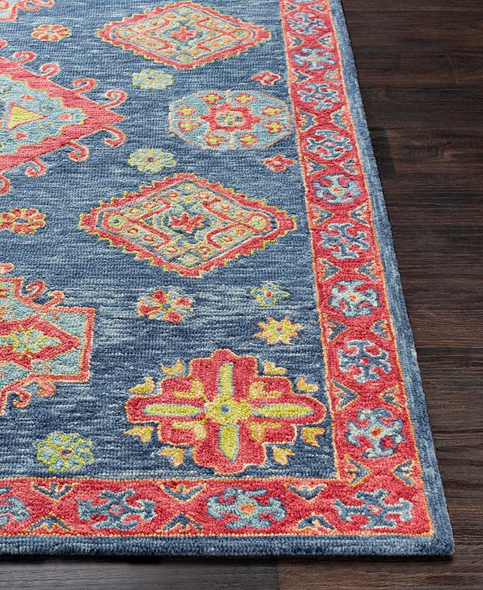 Surya Bonifate BFT-1005 Denim 18" Square Swatch - Macy's