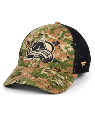 Authentic NHL Headwear Colorado Avalanche Military Appreciation Speed ...