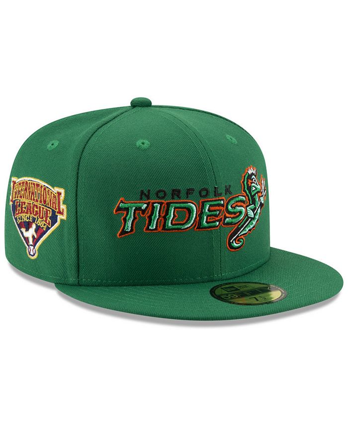 New Era Norfolk Tides League Patch 59FIFTY-FITTED Cap - Macy's