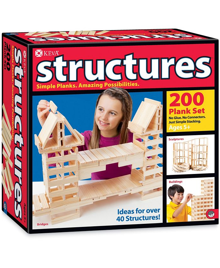 MindWare KEVA Structures - 200 Plank Set - Macy's