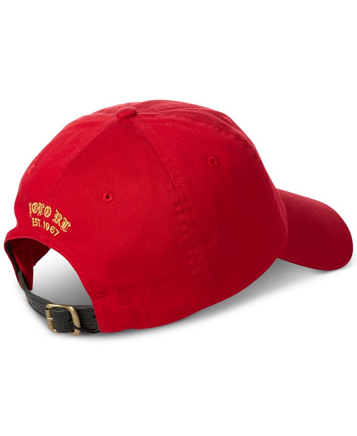 Polo Ralph Lauren Men's Twill Cotton Baseball Cap - Macy's
