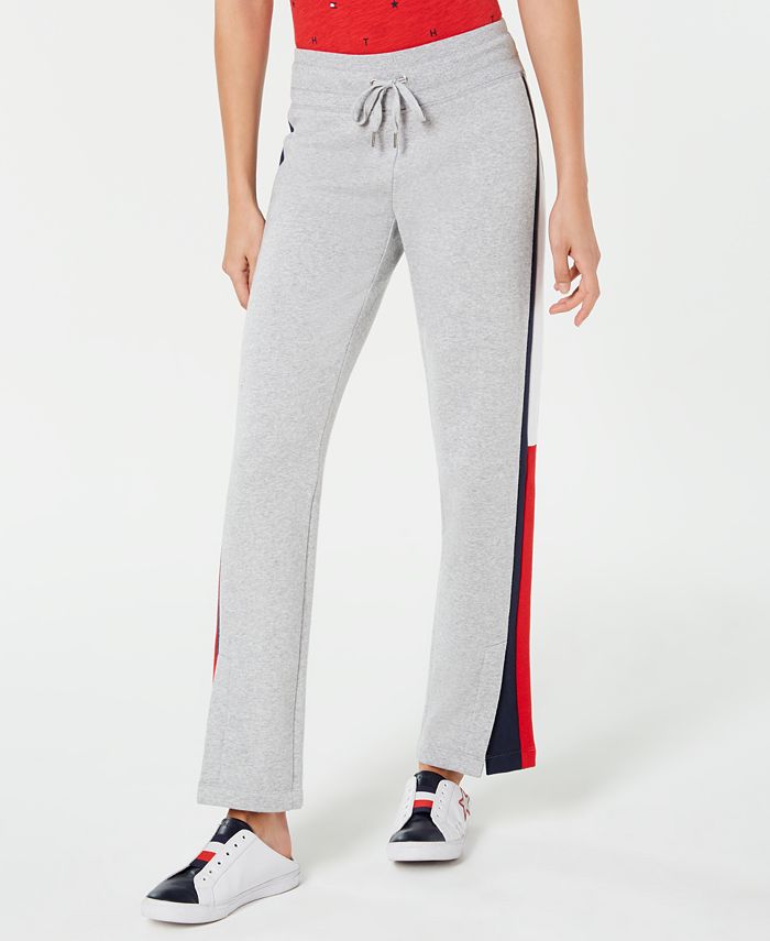 Tommy Hilfiger Side-Stripe Drawstring Pants - Macy's