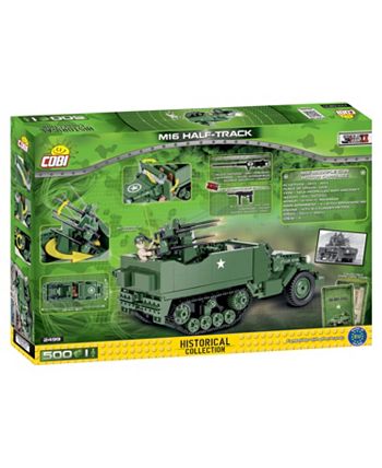 COBI Small Army World War II M16 Half Truck 500 Piece Construction ...