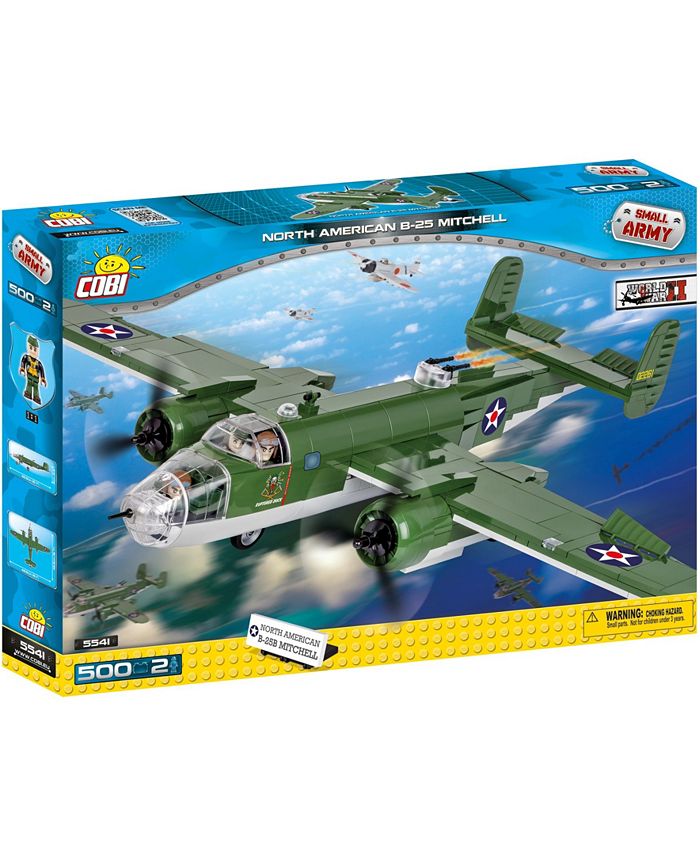 COBI Small Army World War II B25 Mitchell Bomber Plane 500 Piece ...