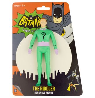NJ Croce DC Comics The Riddler 1966 Bendable Figure - Macy's