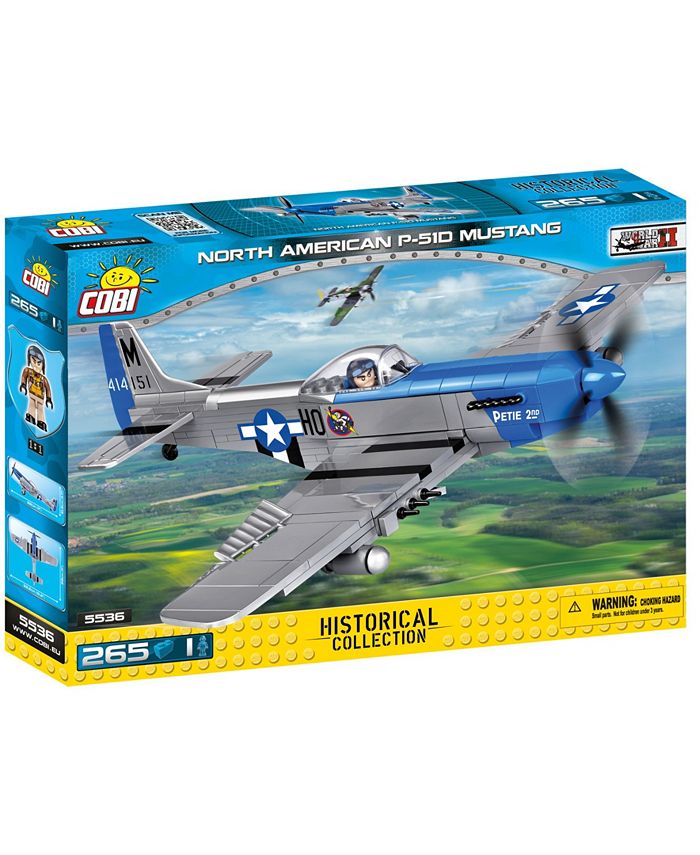 COBI Small Army World War II North American P51D Mustang Airpland 265 ...