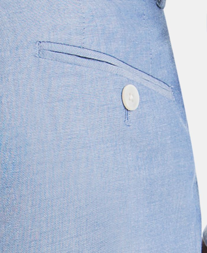 Lauren Ralph Lauren Men's UltraFlex Classic-Fit Chambray Pants - Macy's