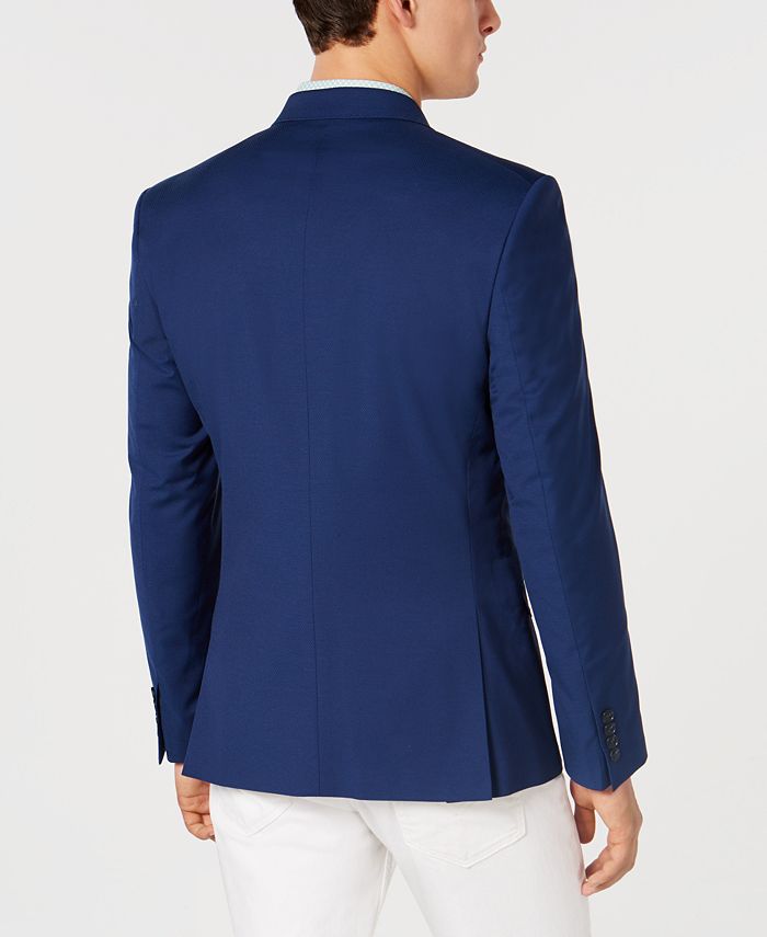 Nick Graham Men's Stretch Slim-Fit Textured Sport Coat - Macy's