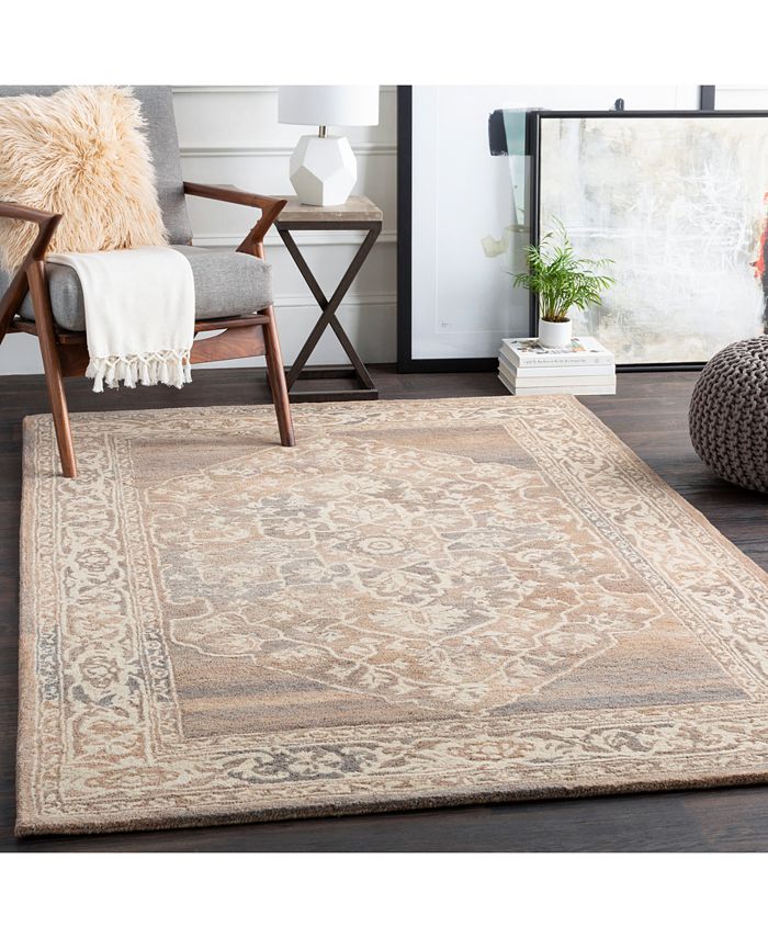 Surya Mountain MOI-1018 Camel 8' x 10' Area Rug - Macy's