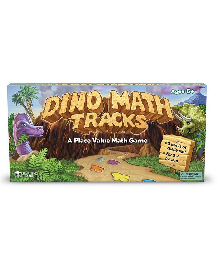 Learning Resources Dino Math Tracks Game - Macy's