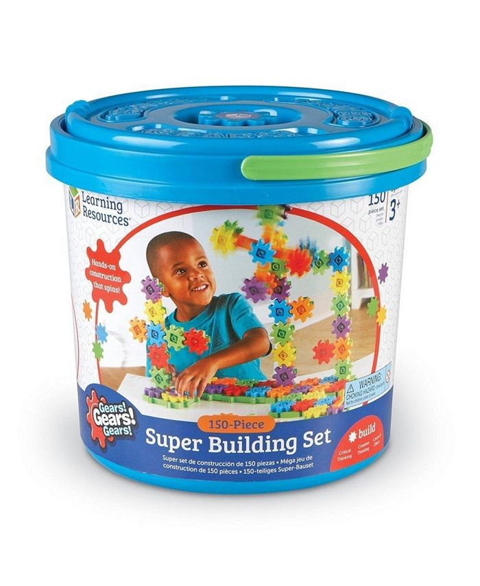 Learning Resources Gears Gears Gears - Super Set- 150 Pieces - Macy's