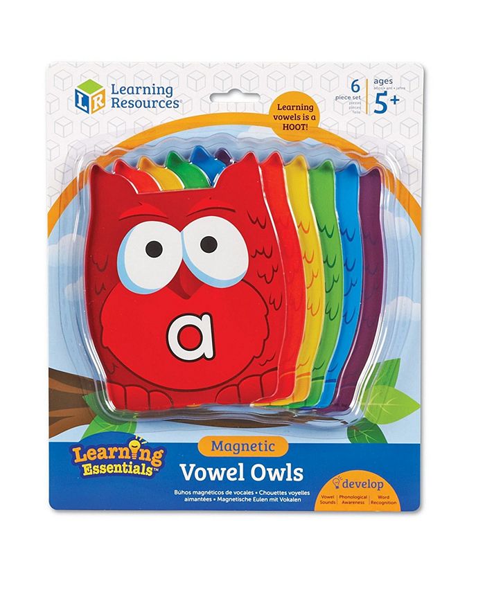 Learning Resources Magnetic Vowel Owls & Reviews - Kids - Macy's
